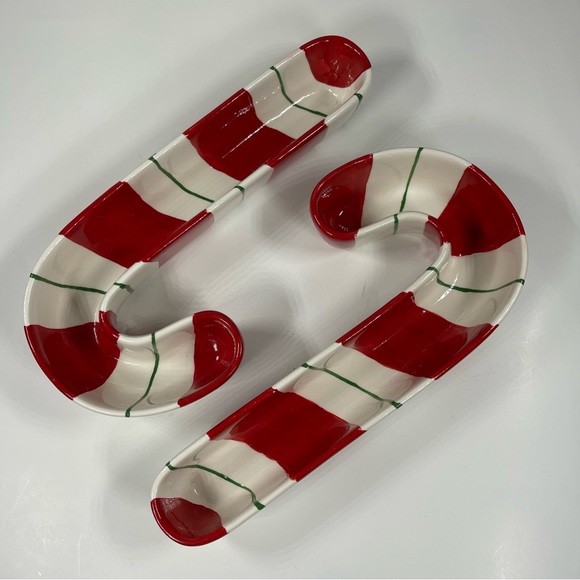 Susan Winger | Holiday | Susan Winget Vintage Christmas Candy Cane Dish ...
